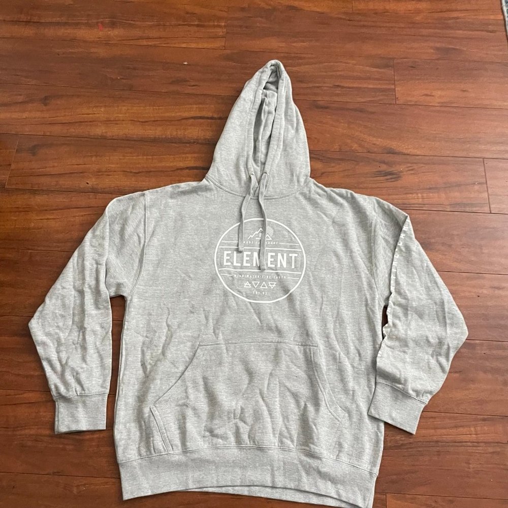 New Element Wind Water Fire Earth Heather Pullover Ho… - Gem